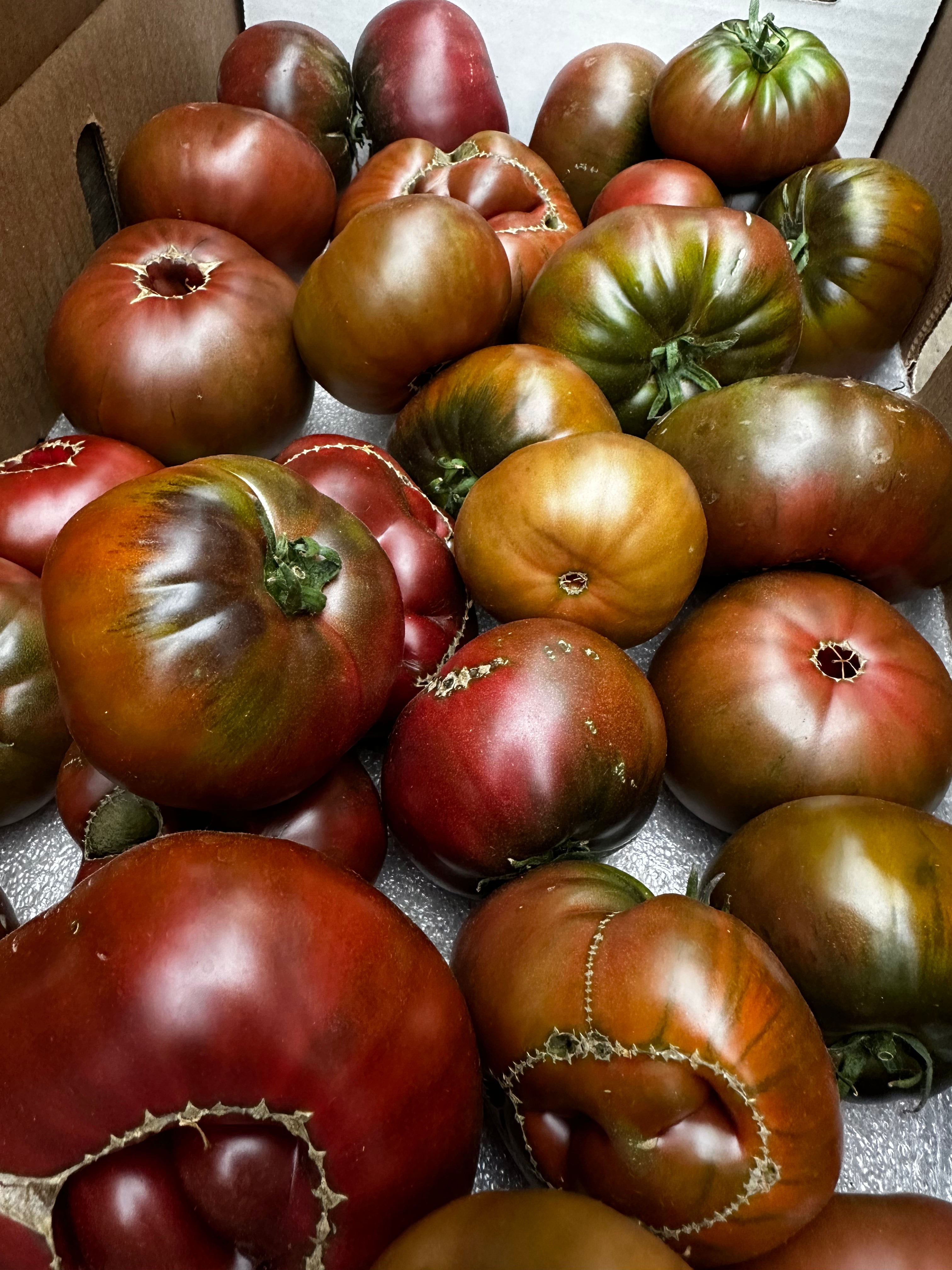 Organic Heirloom Tomatoes from Finley Farms - Certified Organic - 2lbs ...