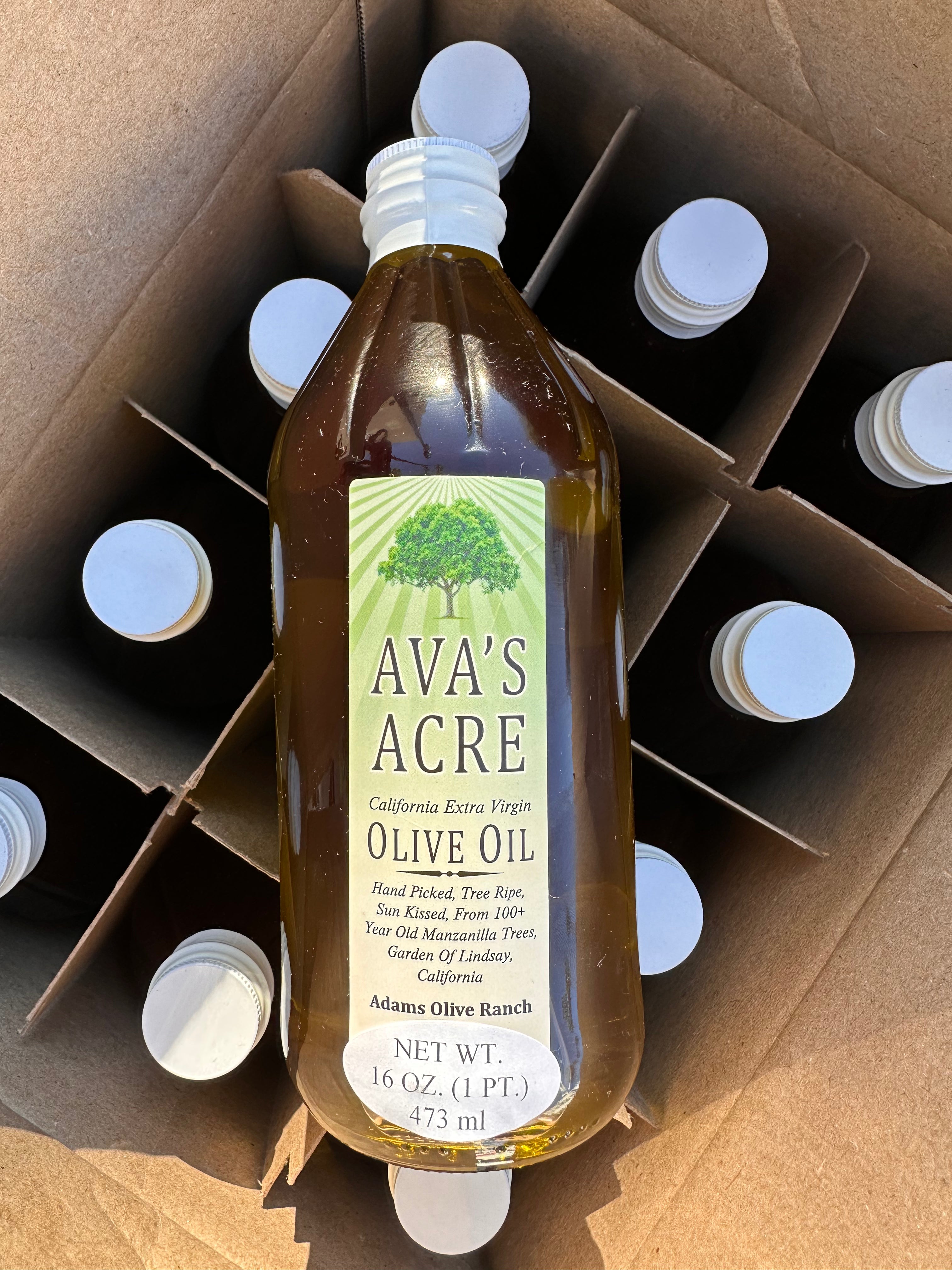 Ava’s Acre Olive Oil from Adam’s Ranch 16oz | Avocado Toast